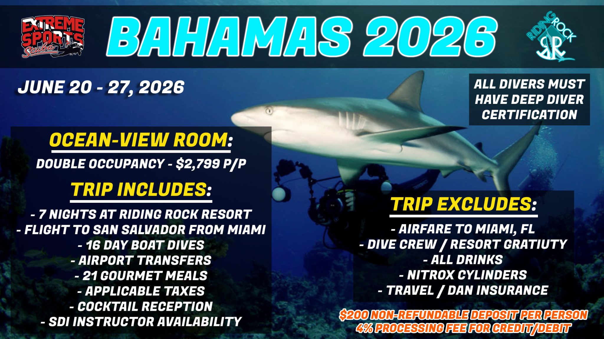 Bahamas June 2026 - Extreme Sports